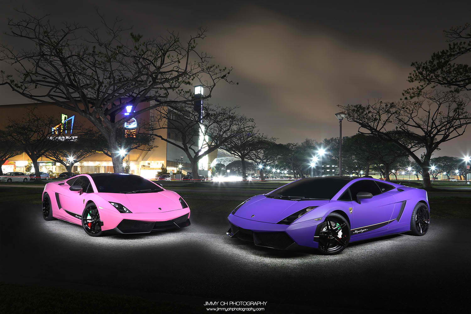 PINK AND PURPLE LAMBO! – Turbo Zone