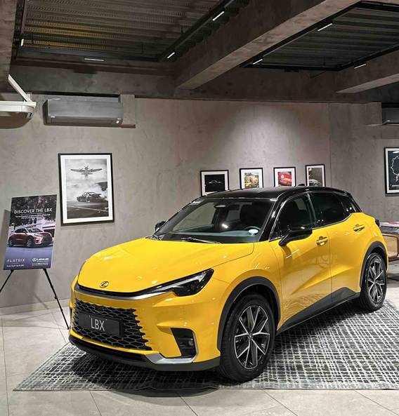 Where Coffee Meets Craftsmanship: Lexus LBX Takes Over Flat Six Café ...